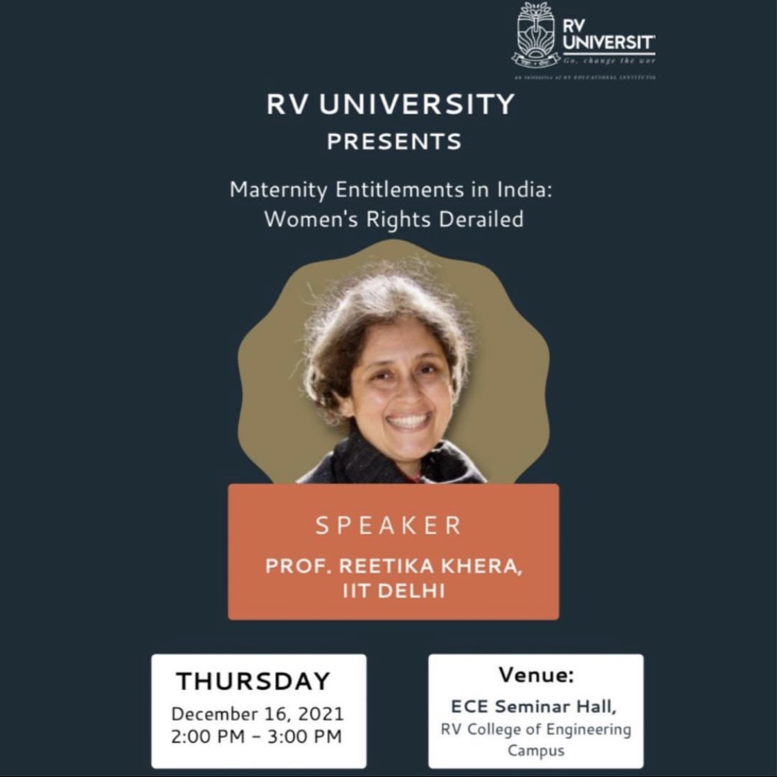 Guest Lecture on Maternity Entitlements in India: Womens Rights ...